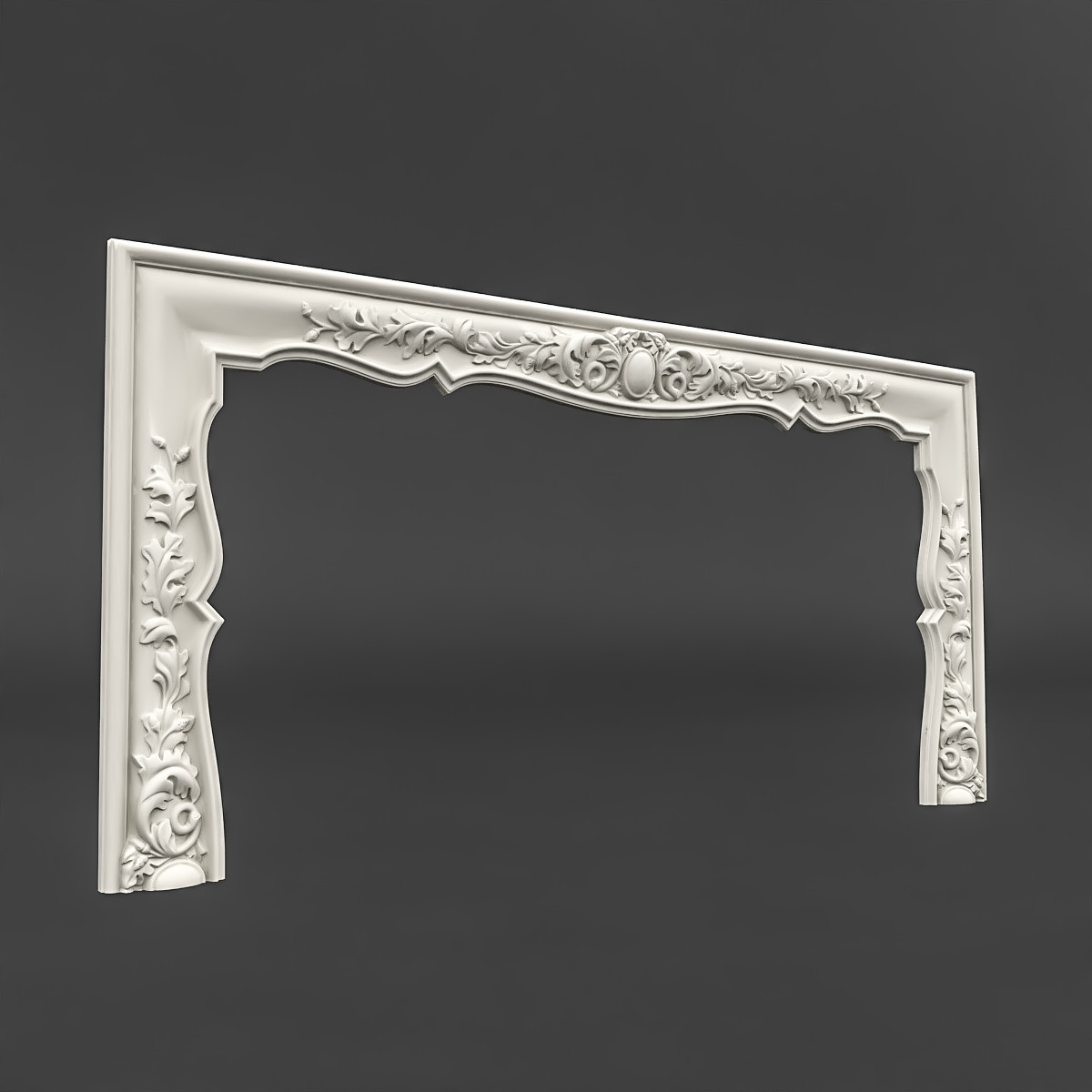 ArtStation - classical frame model | Resources