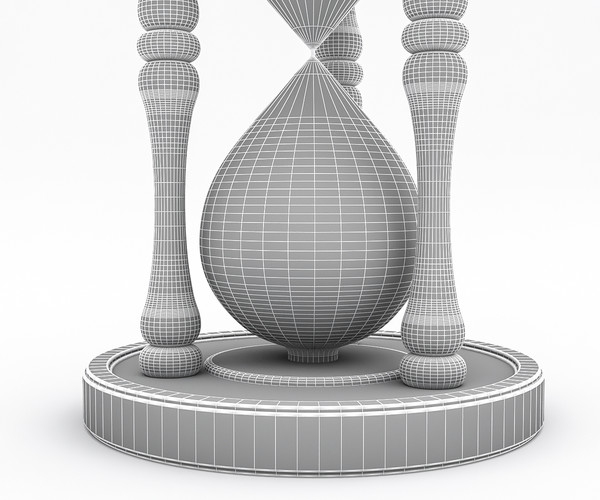 ArtStation - 3D Hourglass Model | Resources