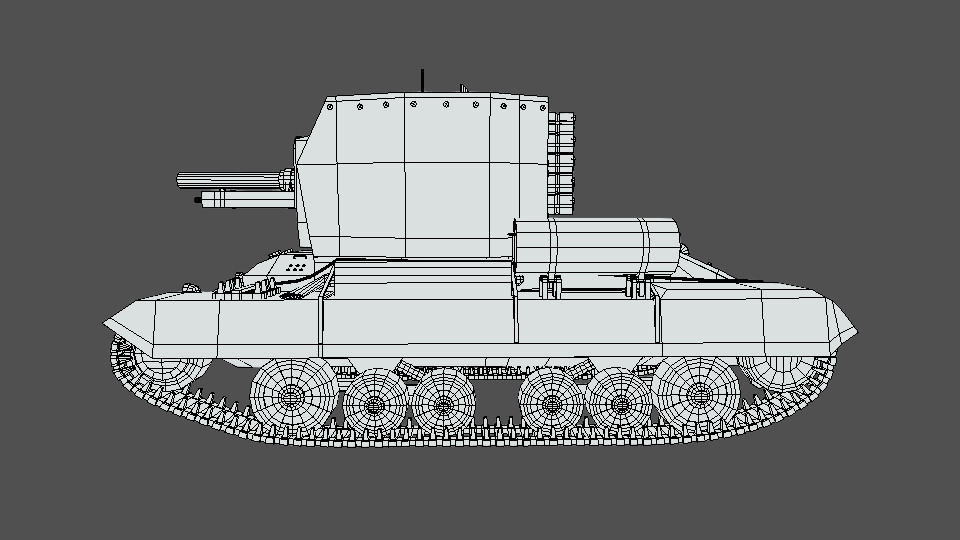 ArtStation - Low Poly Cartoon Bishop Tank | Game Assets
