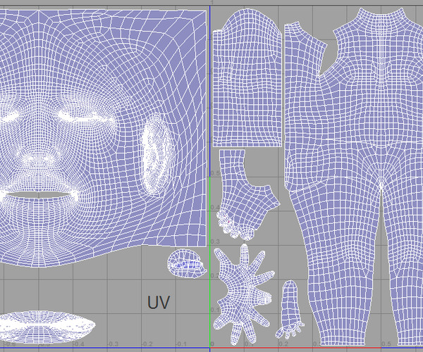 ArtStation - Male basemesh man Anatomy base man human average Caucasus ...