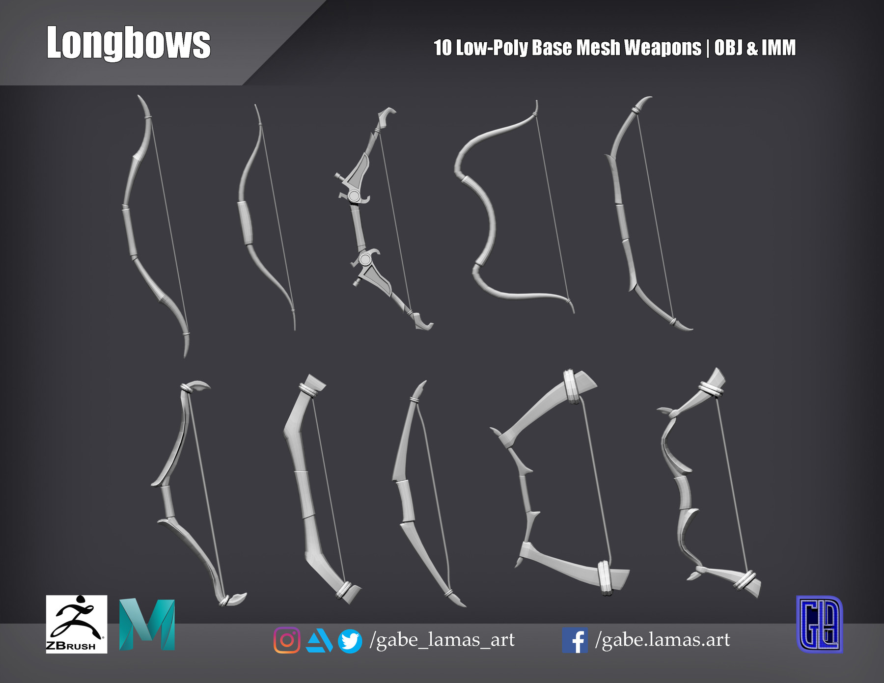 ArtStation - Longbows | Resources