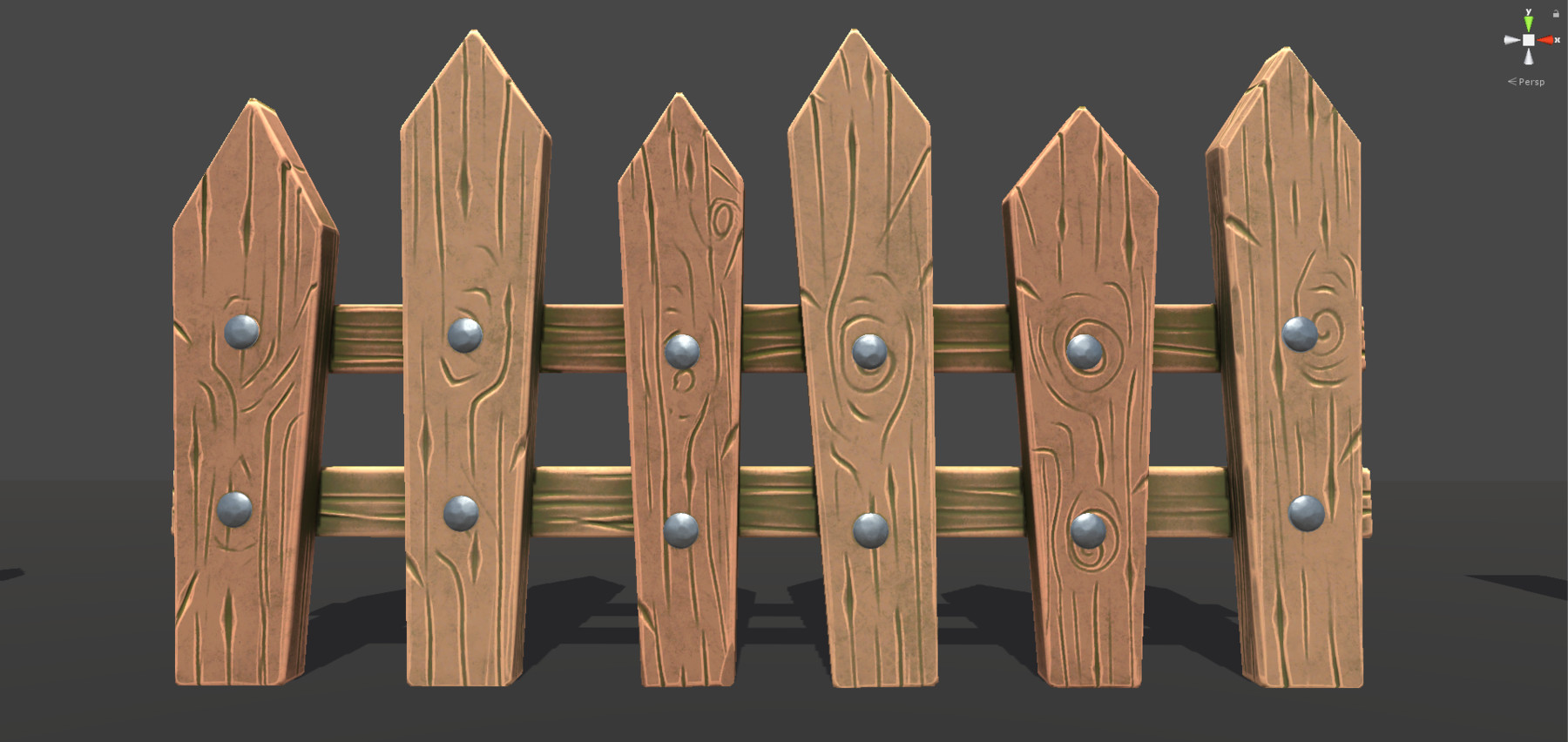 ArtStation - Stylized modular wooden fences pack | Game Assets