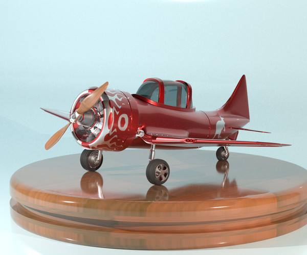 ArtStation - North american texan T6- cartoon | Resources