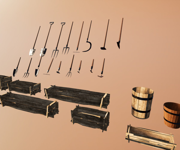 ArtStation - Farmer Tools [FULL Collection] + Includes All Farmer Tools ...