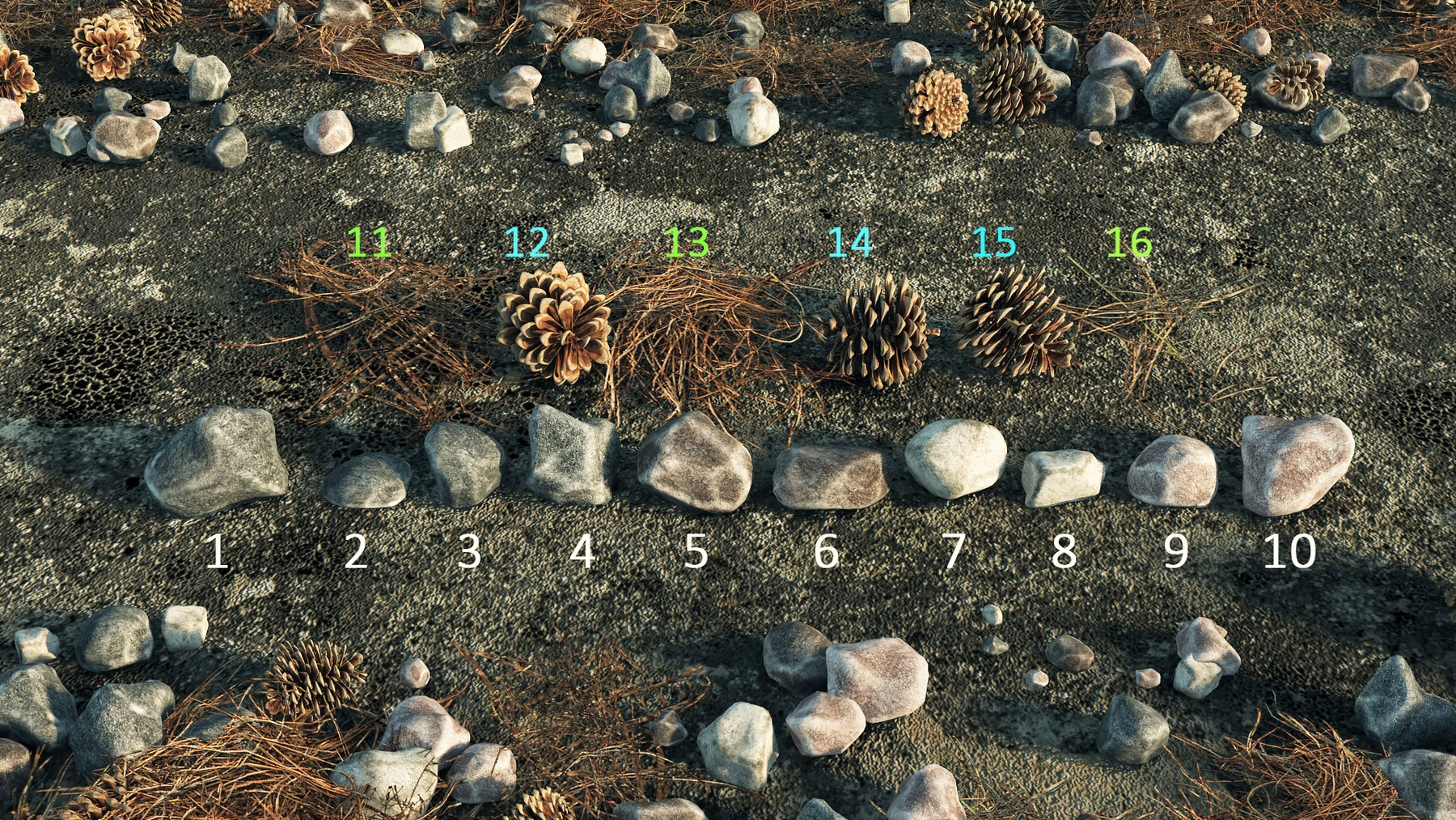 ArtStation - Scatter plant trees | Resources