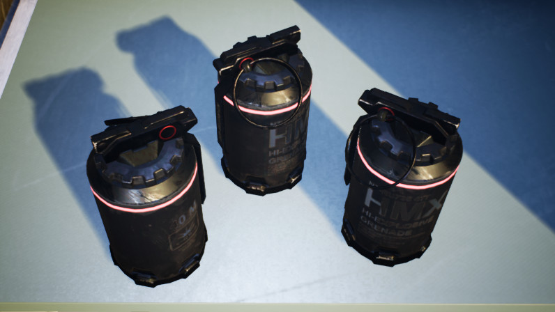ArtStation - Unreal Engine Ready - SciFi Frag Grenade | Game Assets