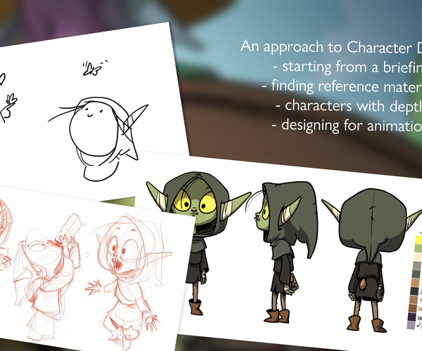 ArtStation - Telling a characters story with a 2D looped animation ...