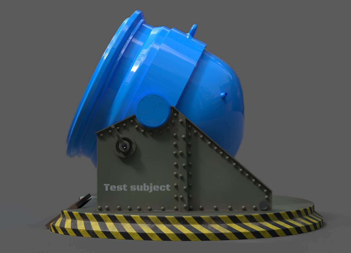 ArtStation - PBR 3D model - Shader ball with color chart for hard ...