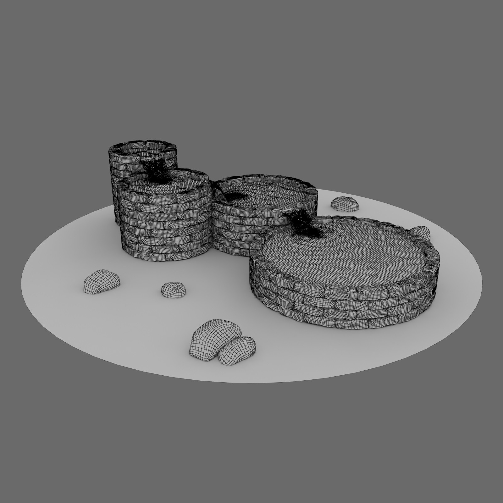 ArtStation - Modern Stone Fountain | Resources