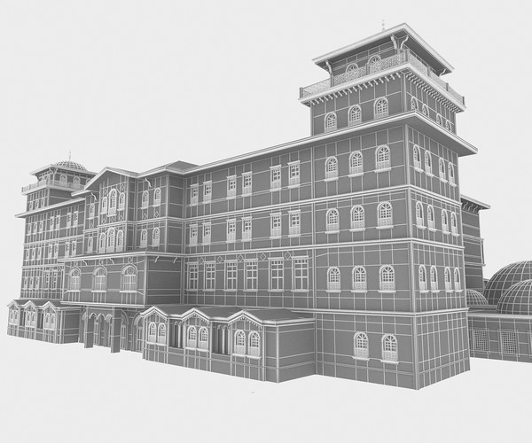 ArtStation - Classic Wood Hotel | Resources