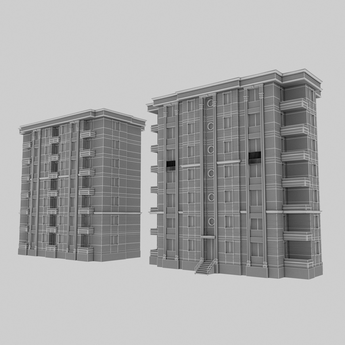 ArtStation - Modern Buildings | Resources