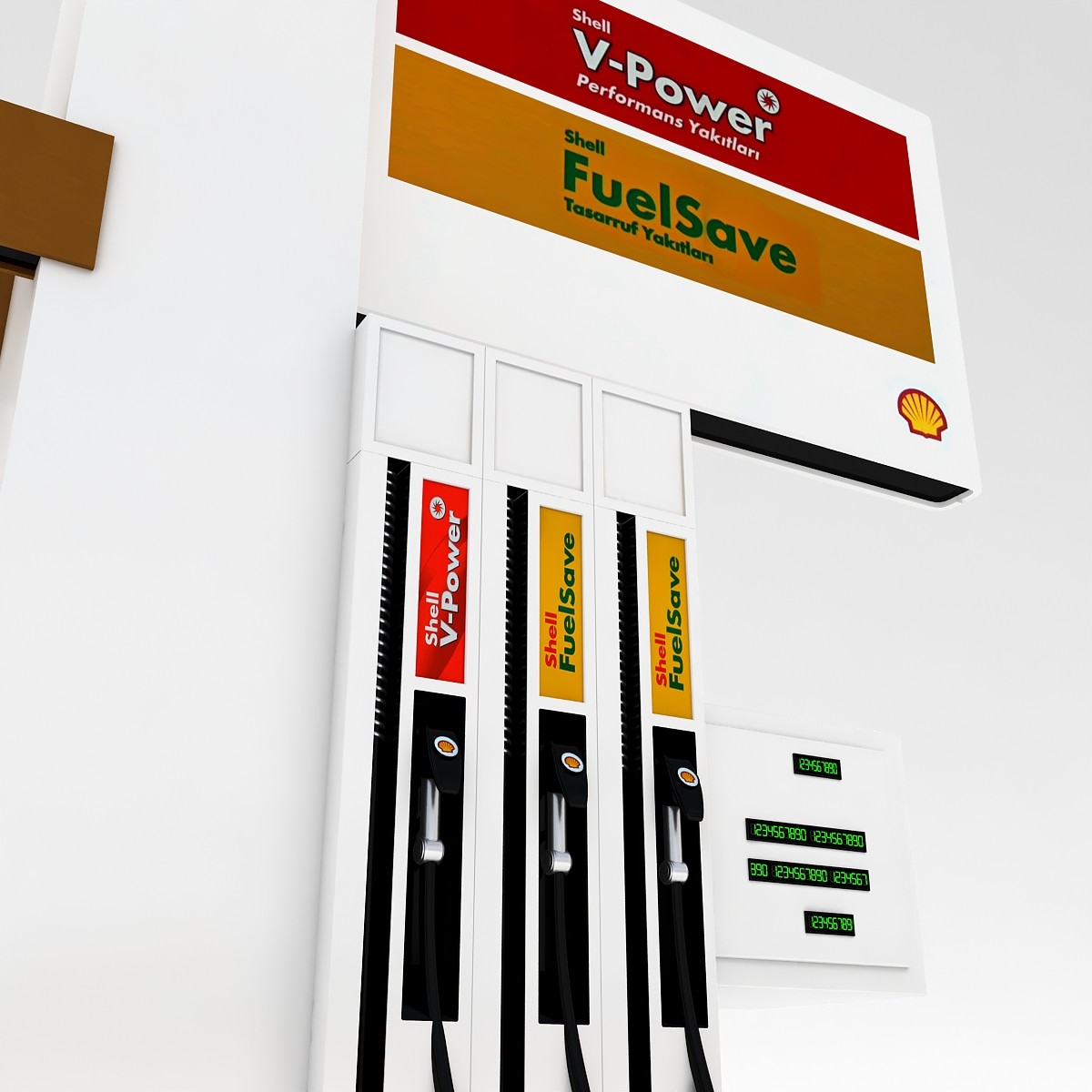 ArtStation - 3D Gas Pump Model | Resources