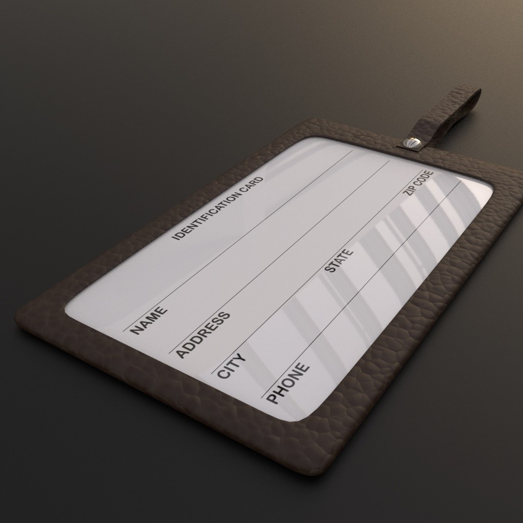 ArtStation - Bag Tag | Resources