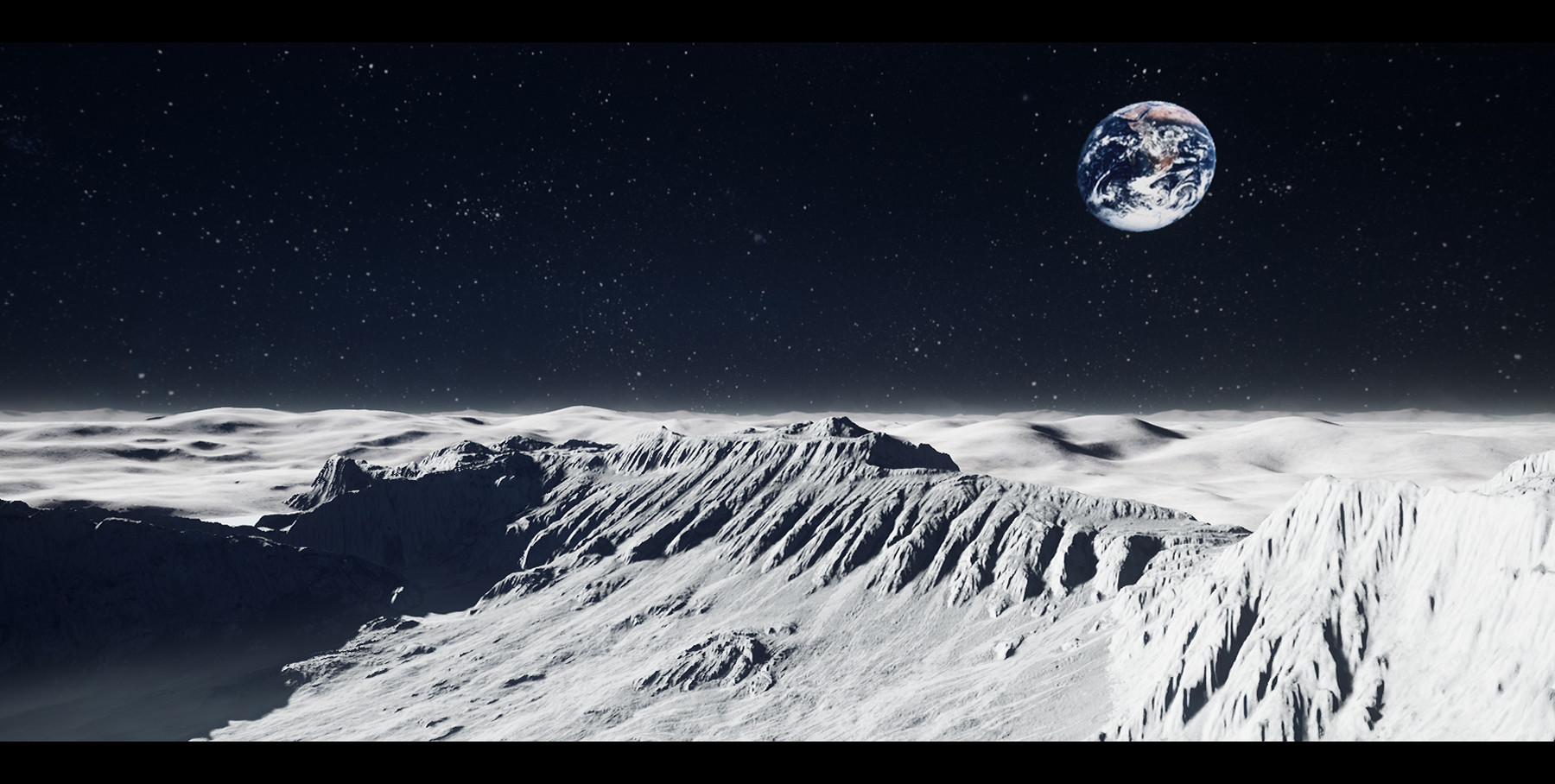 ArtStation - Moon Landscapes Pack - UE Project 4.22 | Game Assets