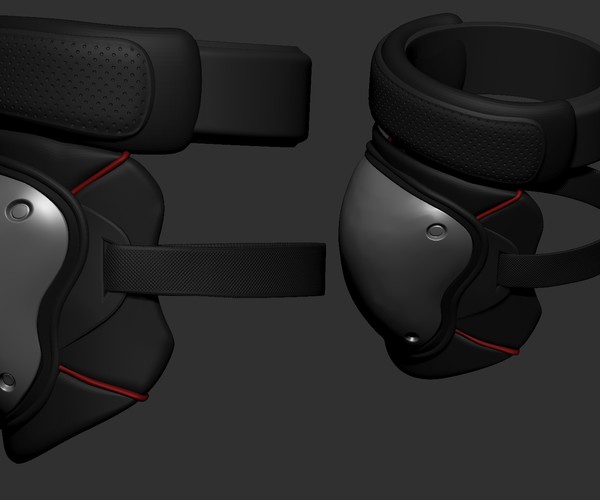 ArtStation - knee pads | Game Assets