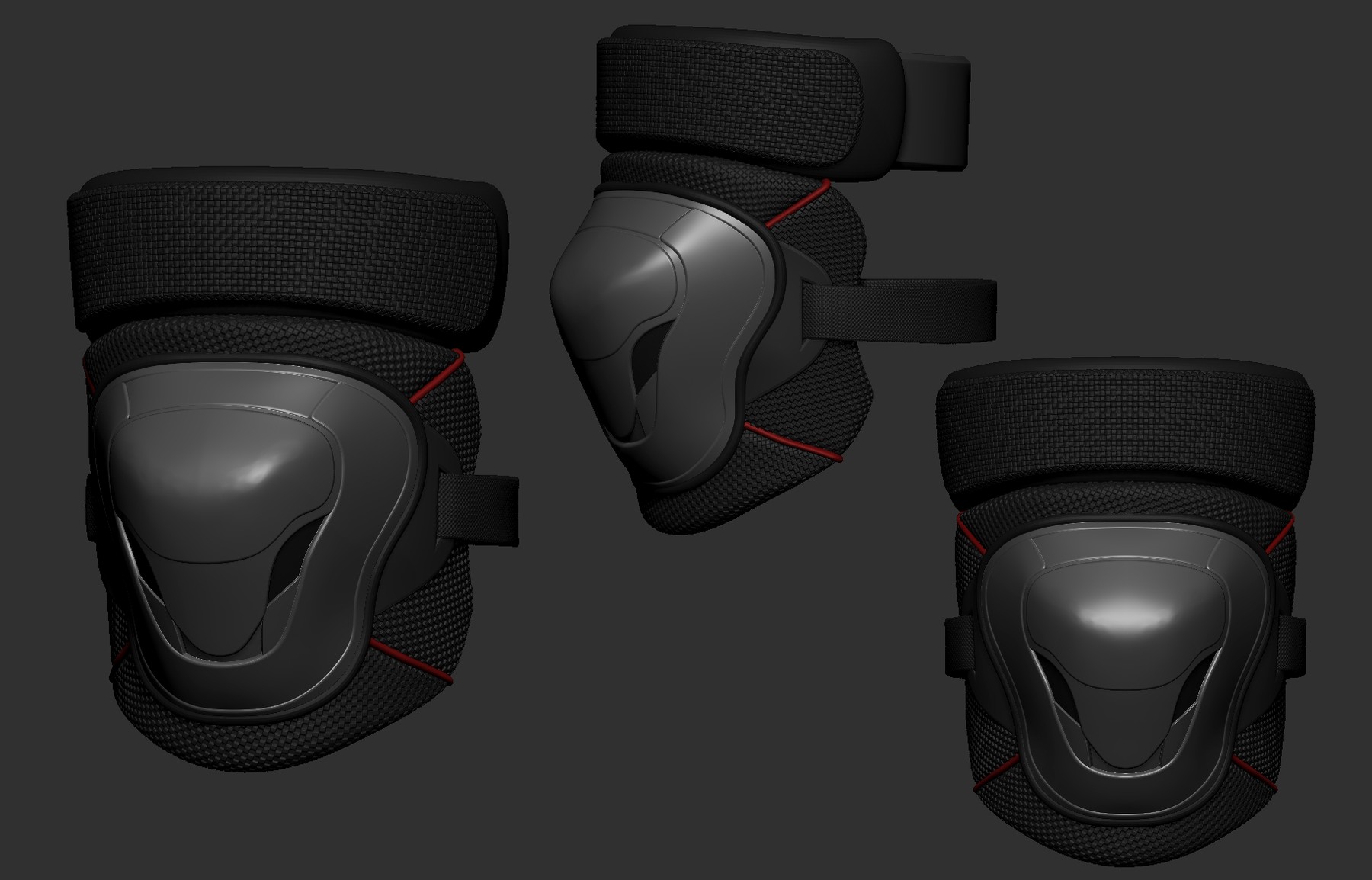 ArtStation - knee pads | Game Assets