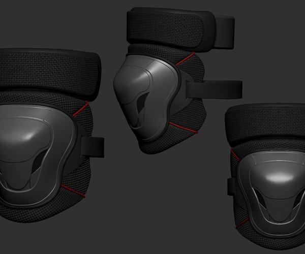 ArtStation - knee pads | Game Assets