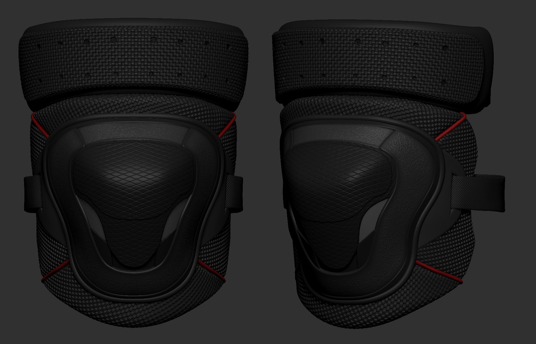 ArtStation - knee pads | Game Assets