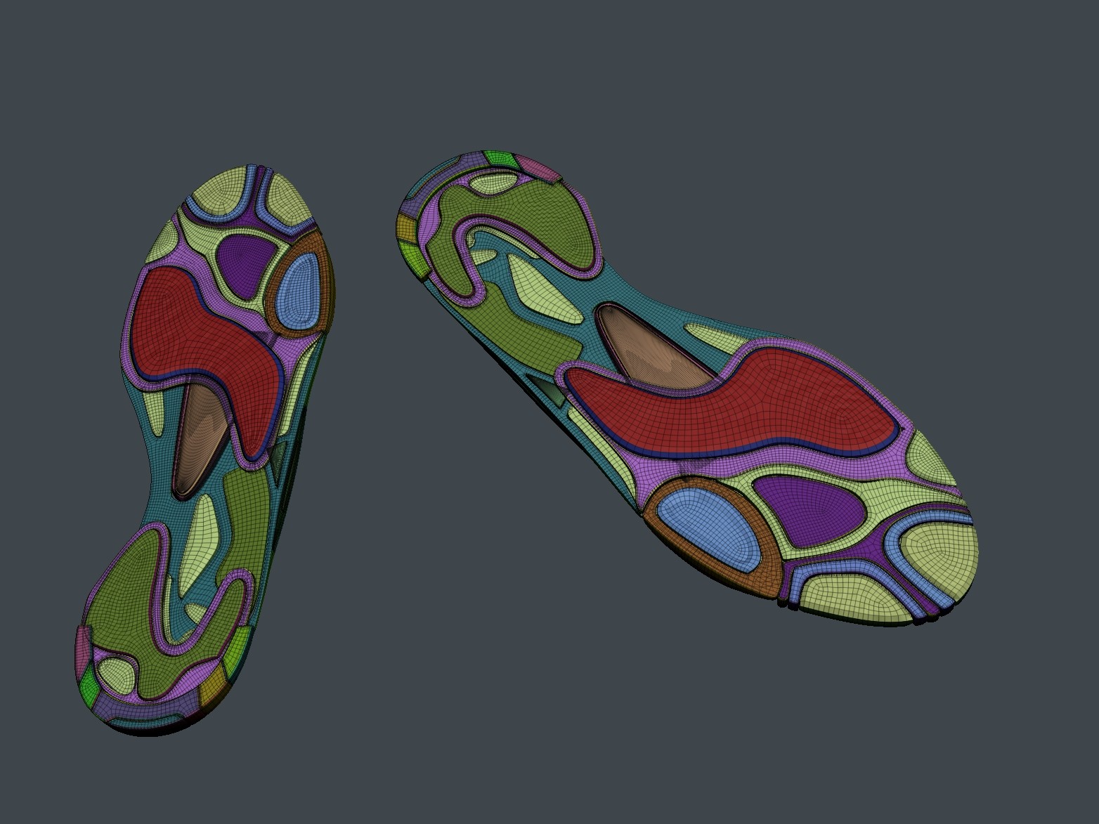 ArtStation - shoe insole1 | Game Assets