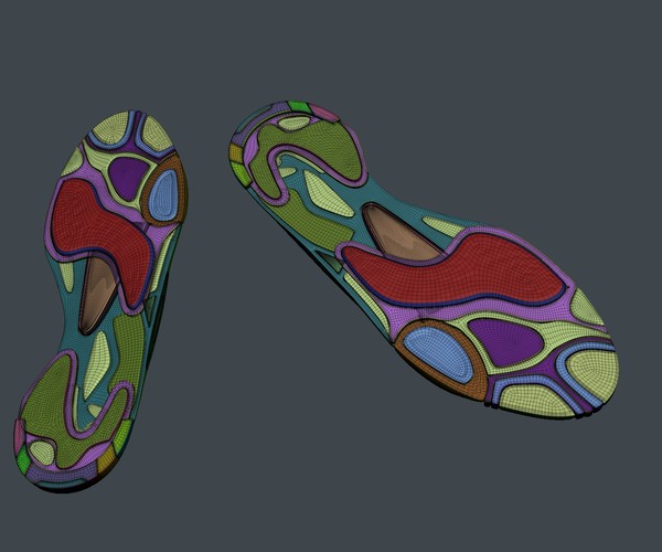 ArtStation - shoe insole1 | Game Assets