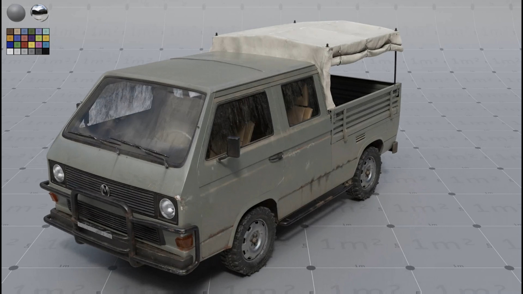ArtStation - ACEScg Lookdev scene, autoscale - V-Ray, Houdini - HDA ...