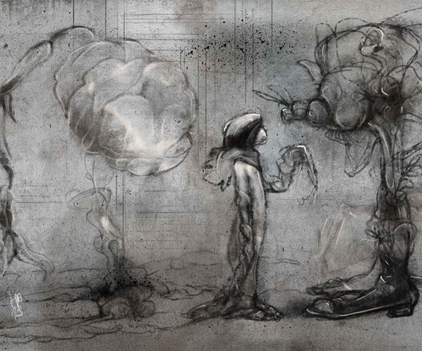 ArtStation - Baba Jaga, Slavic Mitology creature | Artworks