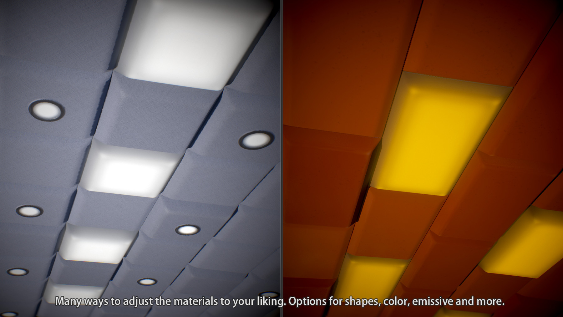 ArtStation - Decorative Ceiling Panels | Game Assets