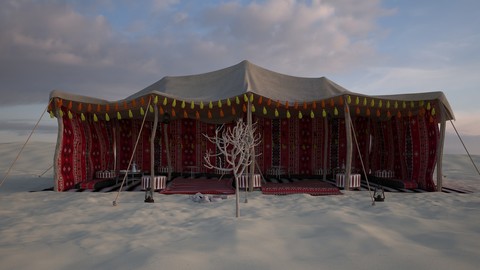 ArtStation - Bedouin tent | Resources