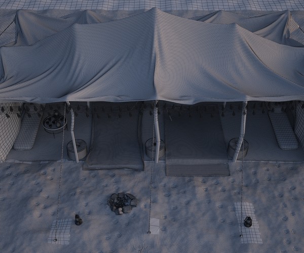 ArtStation - Bedouin tent | Resources