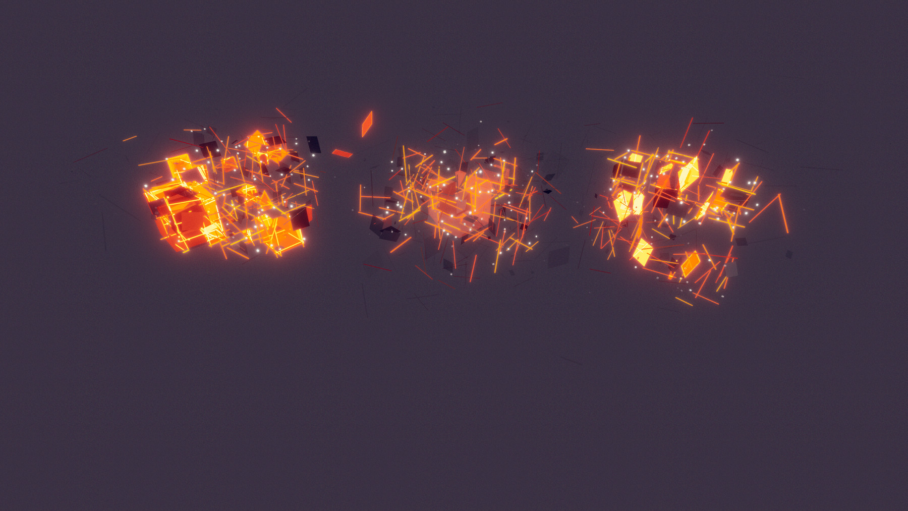 ArtStation - Cyber Effects - Voxels | Game Assets