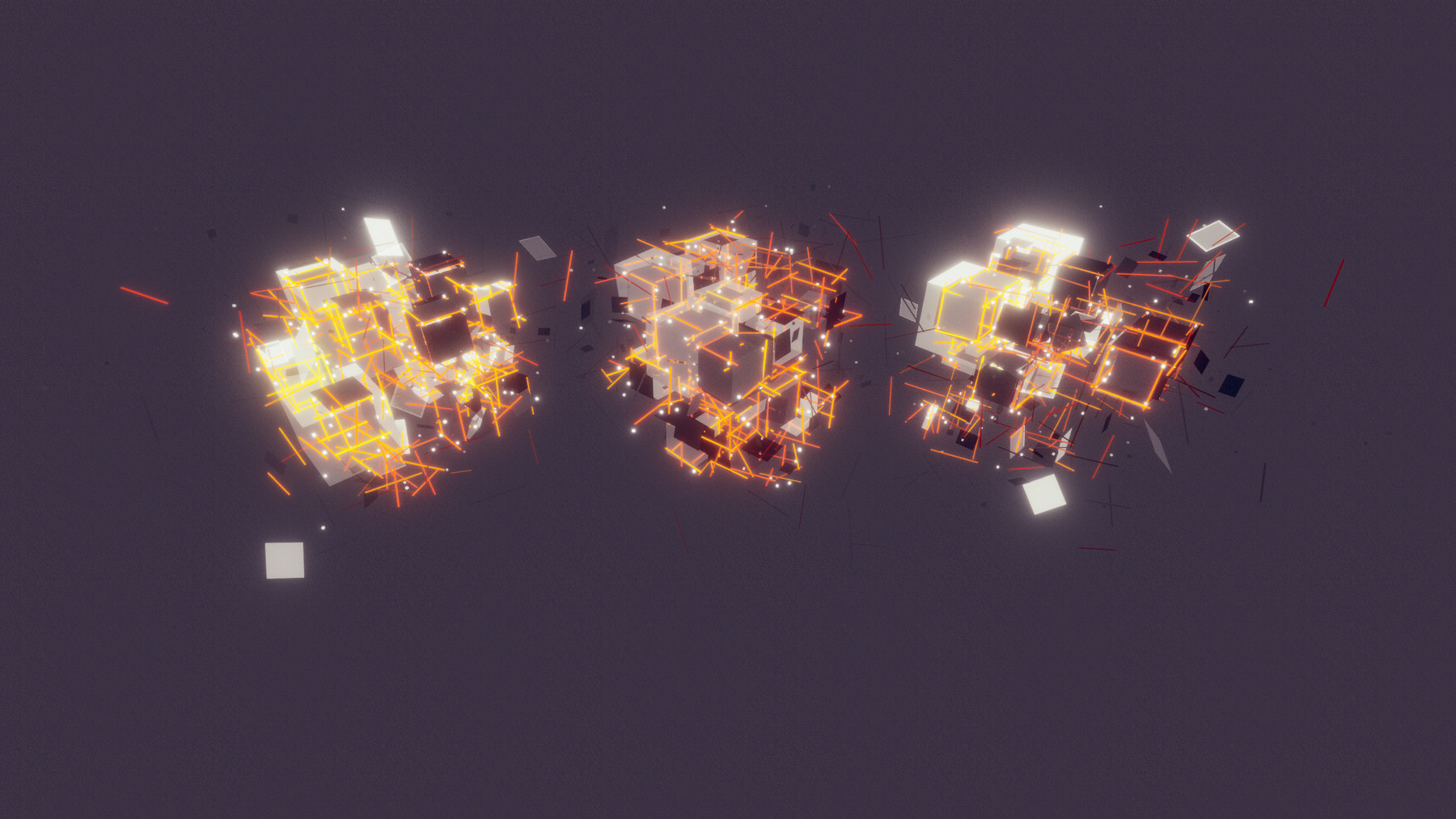 ArtStation - Cyber Effects - Voxels | Game Assets