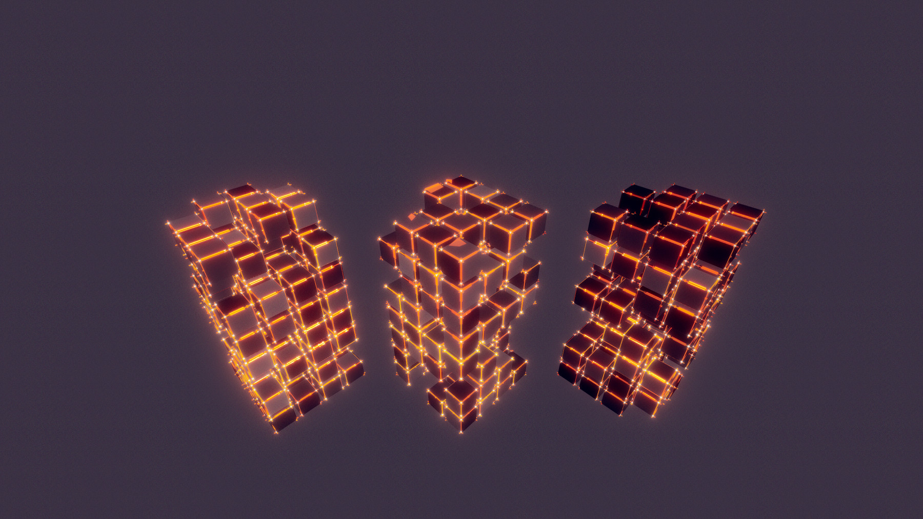 ArtStation - Cyber Effects - Voxels | Game Assets