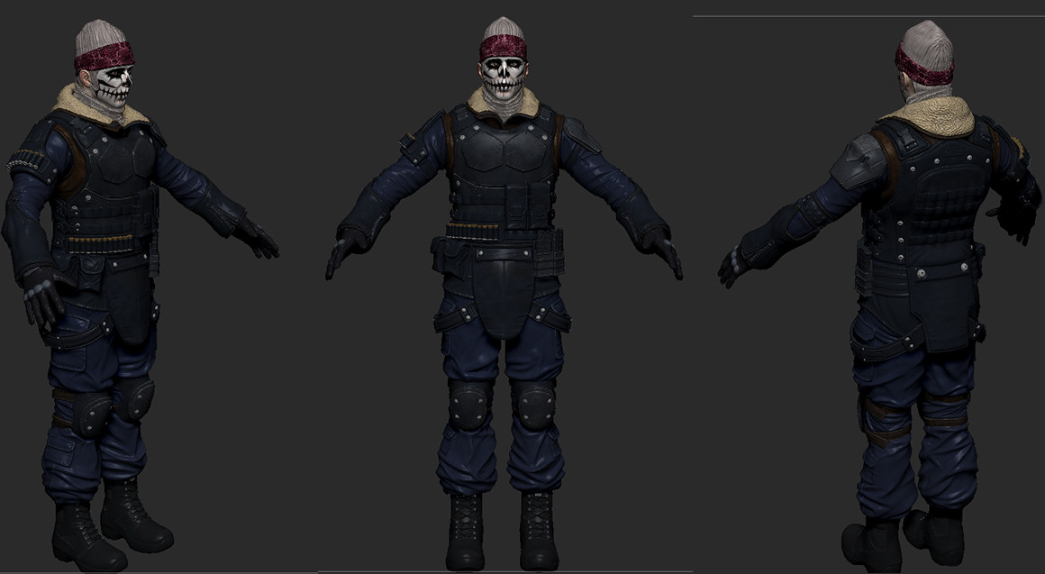 ArtStation - SWAT Game ready character including Zbrush file | Game Assets