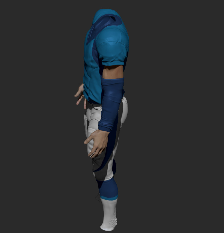 ArtStation - football NFL Uniform with UV, Textures, | Game Assets