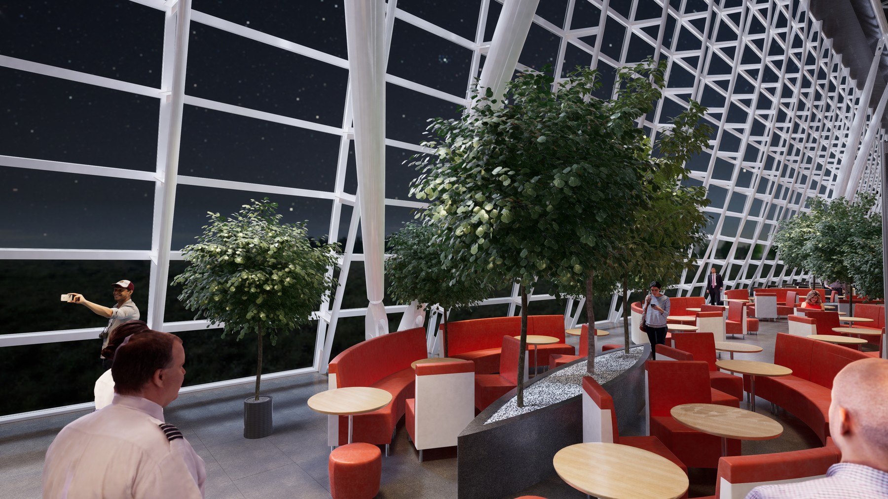 ArtStation - Airport terminal 3 in UE4 (Unreal engine 4.25 Ray tracing ...