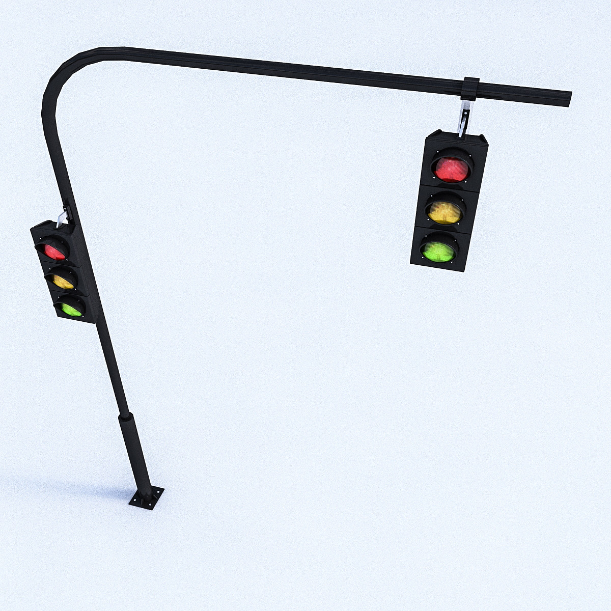 ArtStation - Traffic Lamp | Game Assets