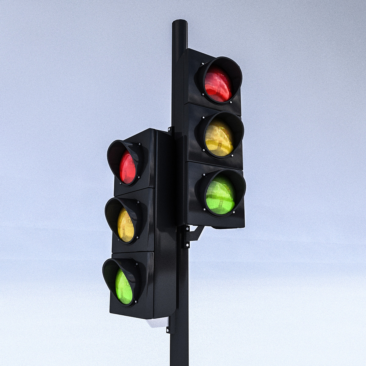 ArtStation - Traffic Lamp | Game Assets