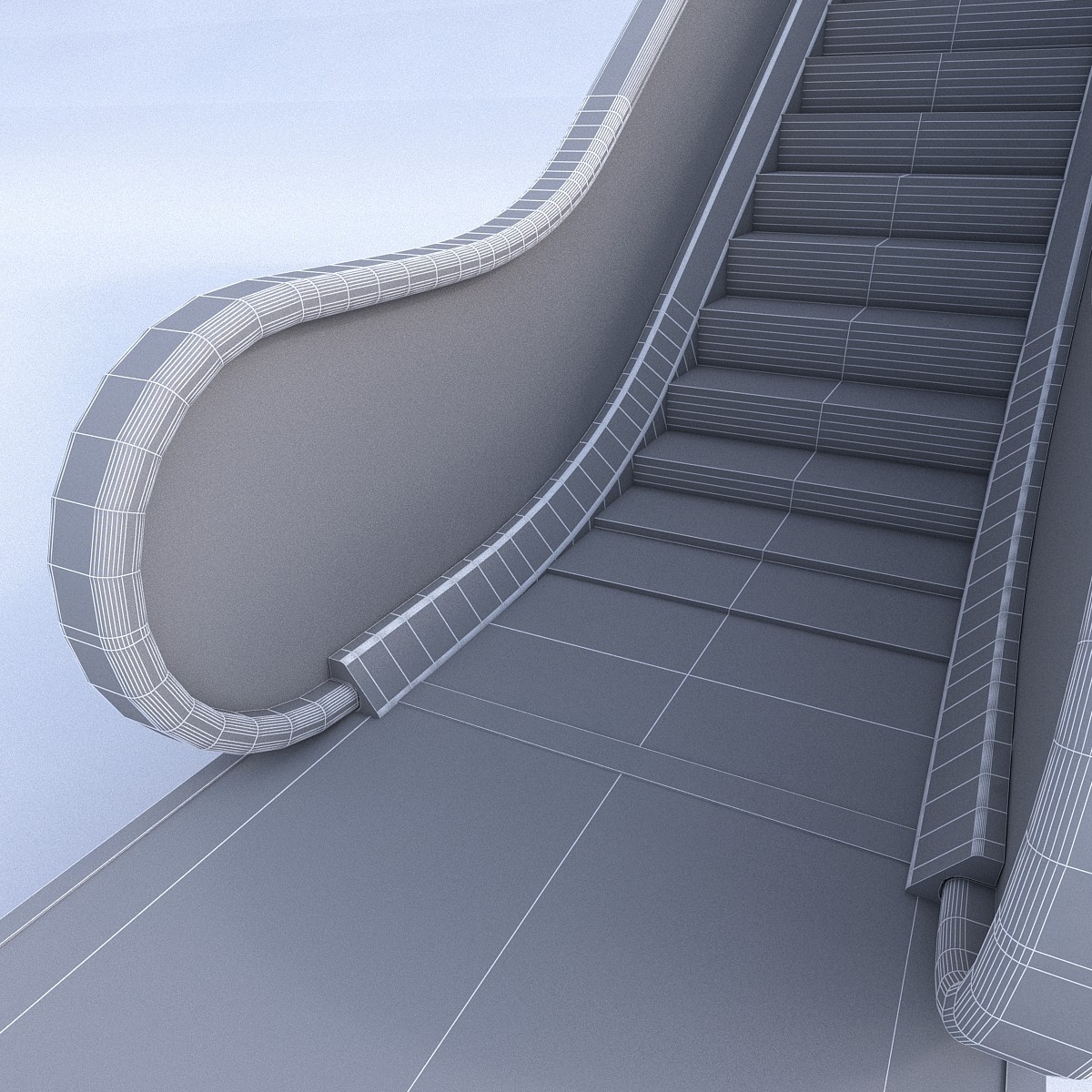 ArtStation - 3D Escalator | Game Assets