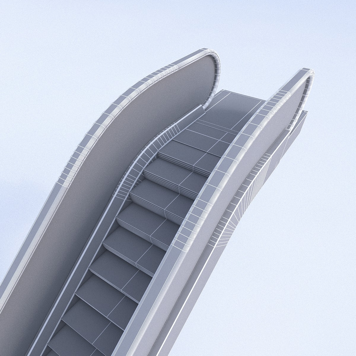 ArtStation - 3D Escalator | Game Assets