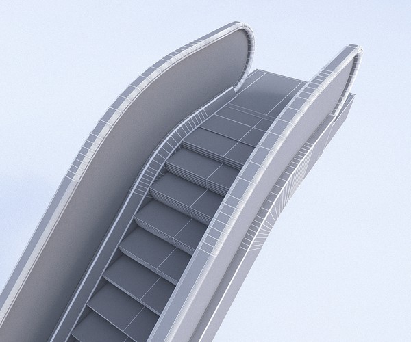 ArtStation - 3D Escalator | Game Assets