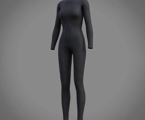 ArtStation - Female full bodysuit 3d model | Resources