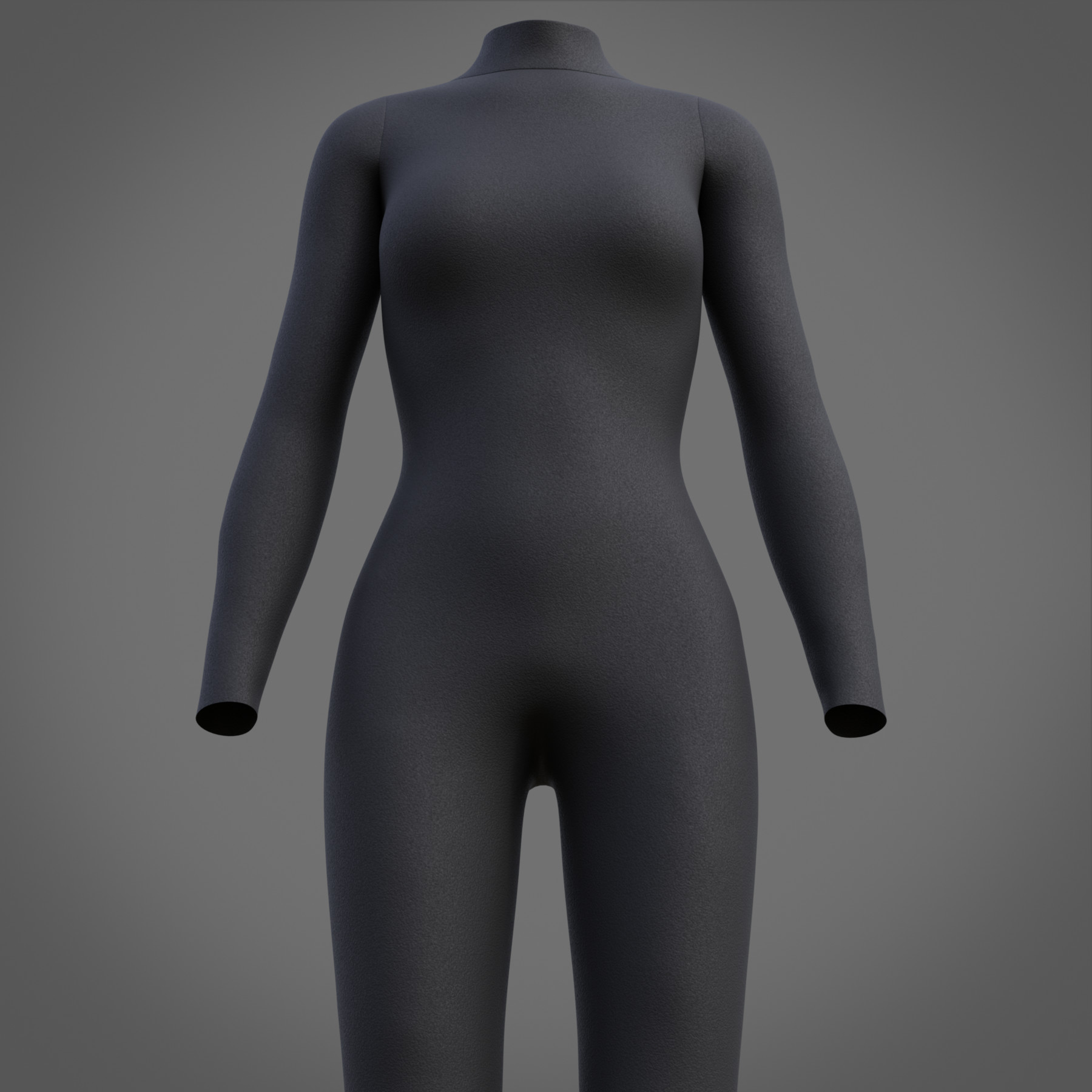 ArtStation - Female full bodysuit 3d model | Resources