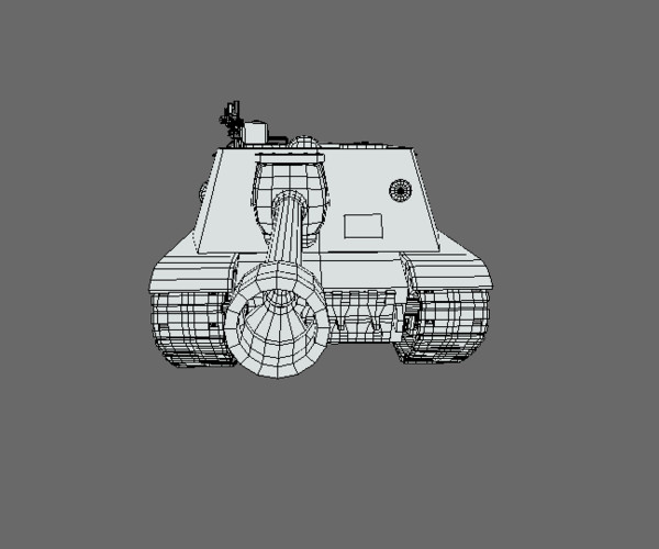 ArtStation - Low Poly Cartoon ISU 122S Tank | Game Assets