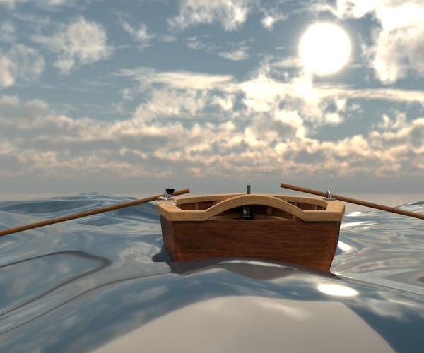 ArtStation - Boat Scene | Resources