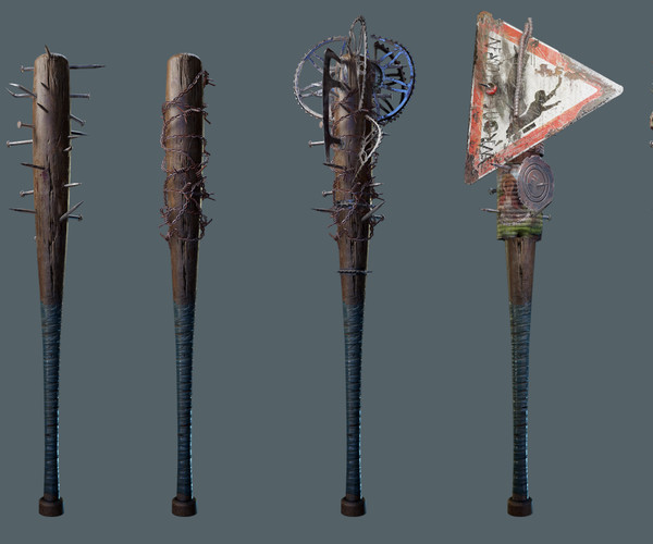 ArtStation - Baseball Bats | Game Assets