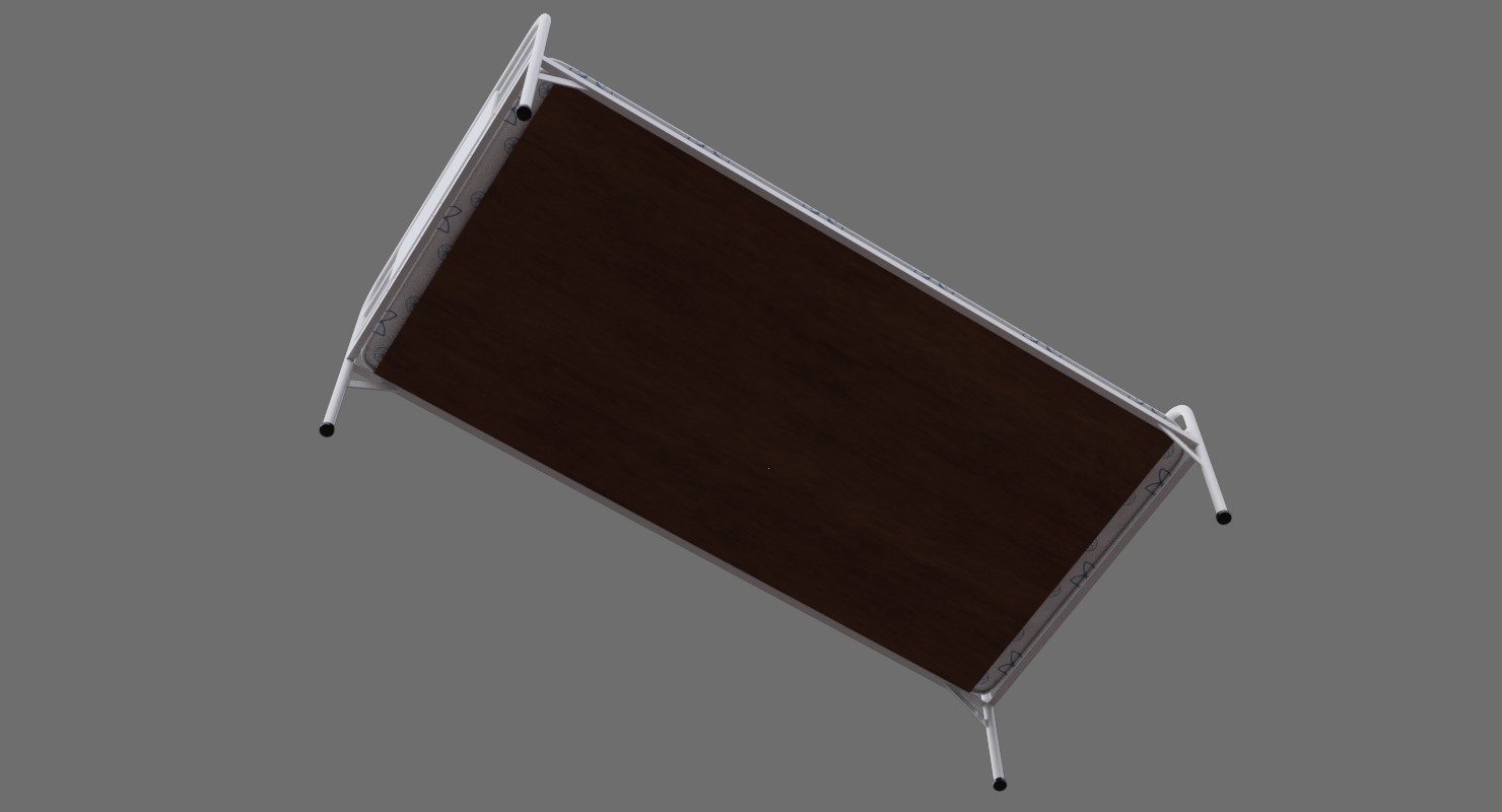 ArtStation - Bed 1A | Game Assets