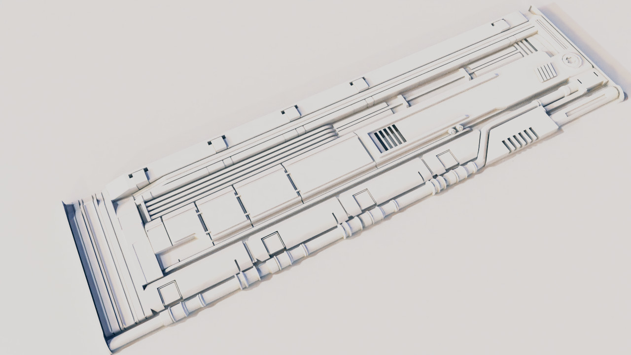 ArtStation - Sc-fi panel | Resources