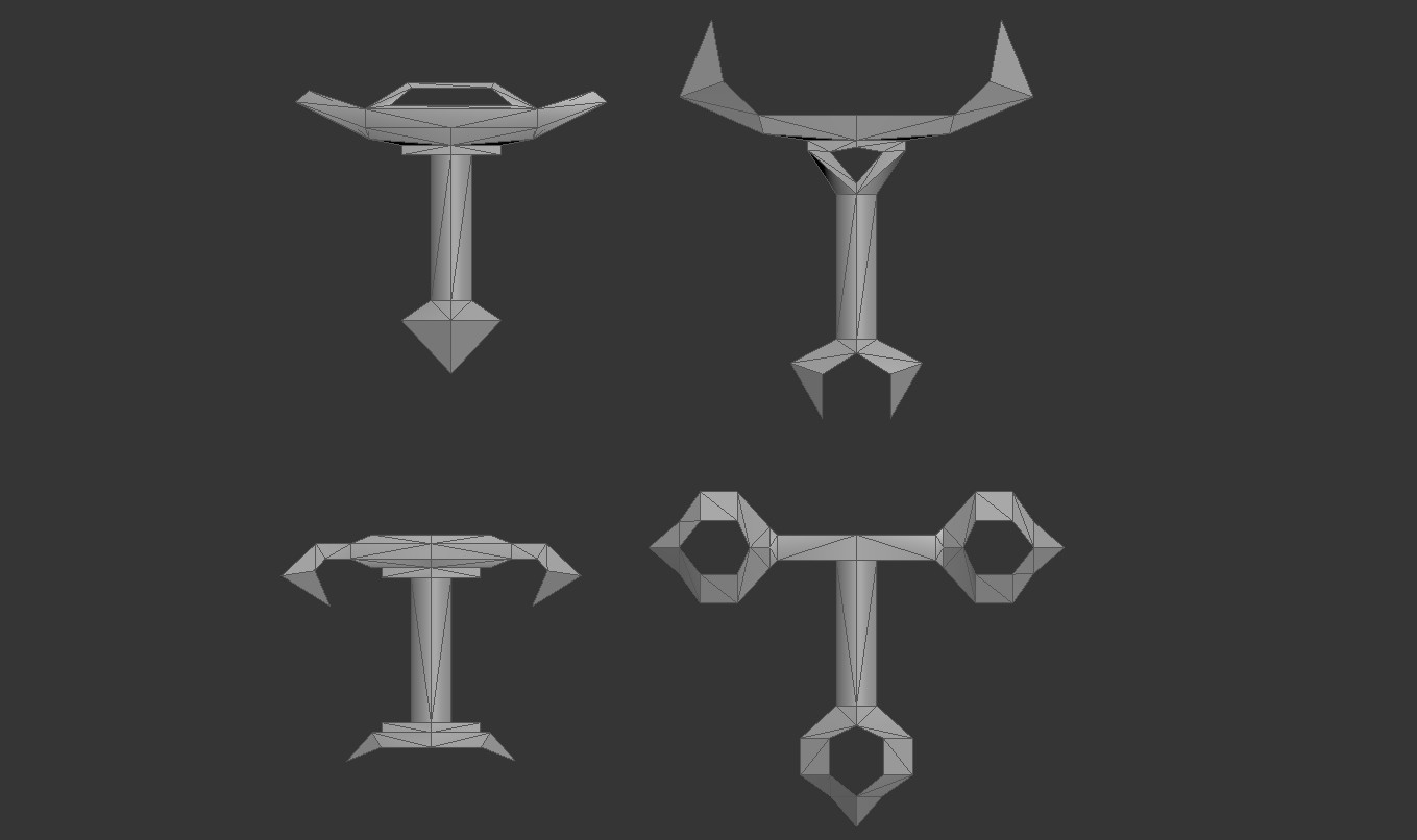 ArtStation - Medieval Sword Pack - Modular Weapons | Resources