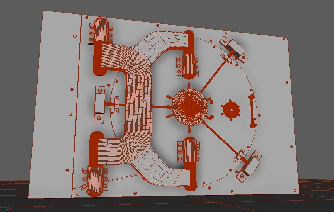 ArtStation - 3D Bank Vault Model | Resources