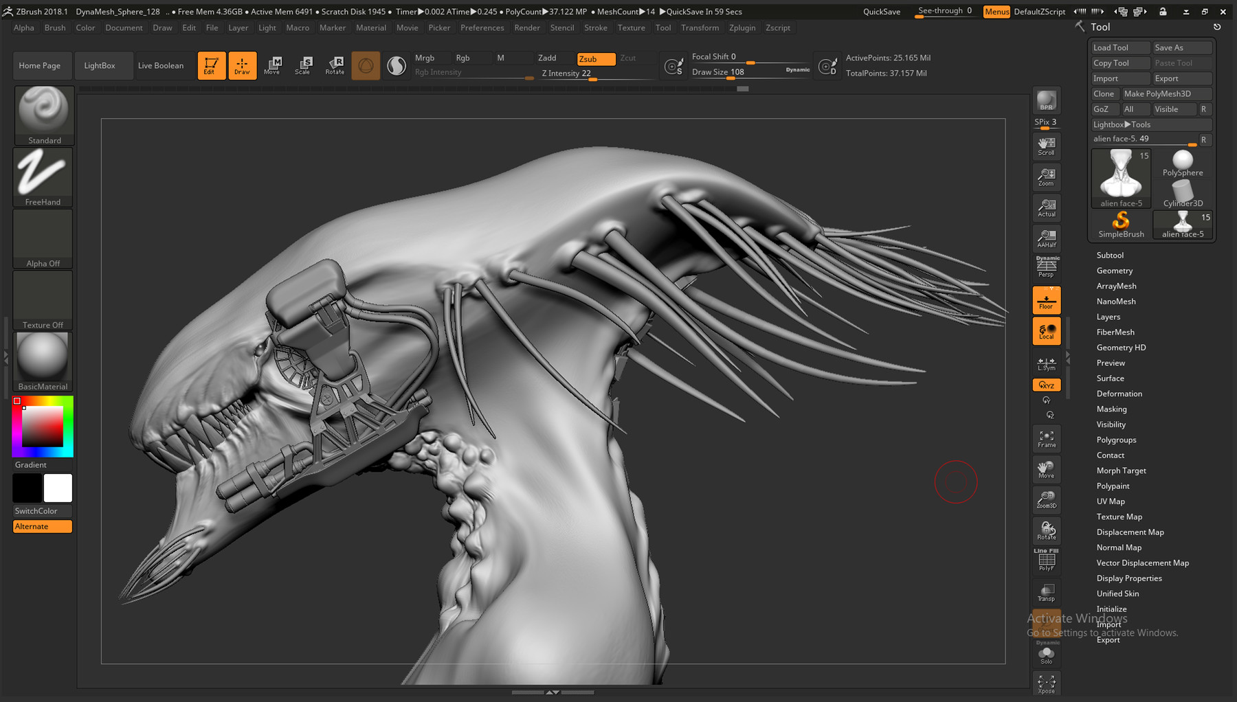 ArtStation - Creature covenant (3D model) | Resources